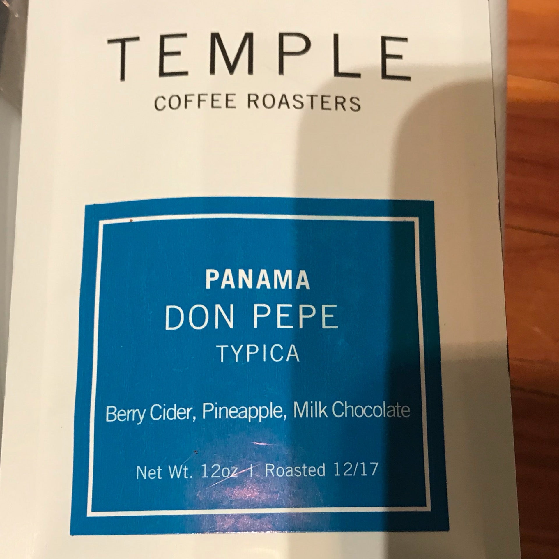 Temple Panama Don Pepe | Ghost Note Coffee